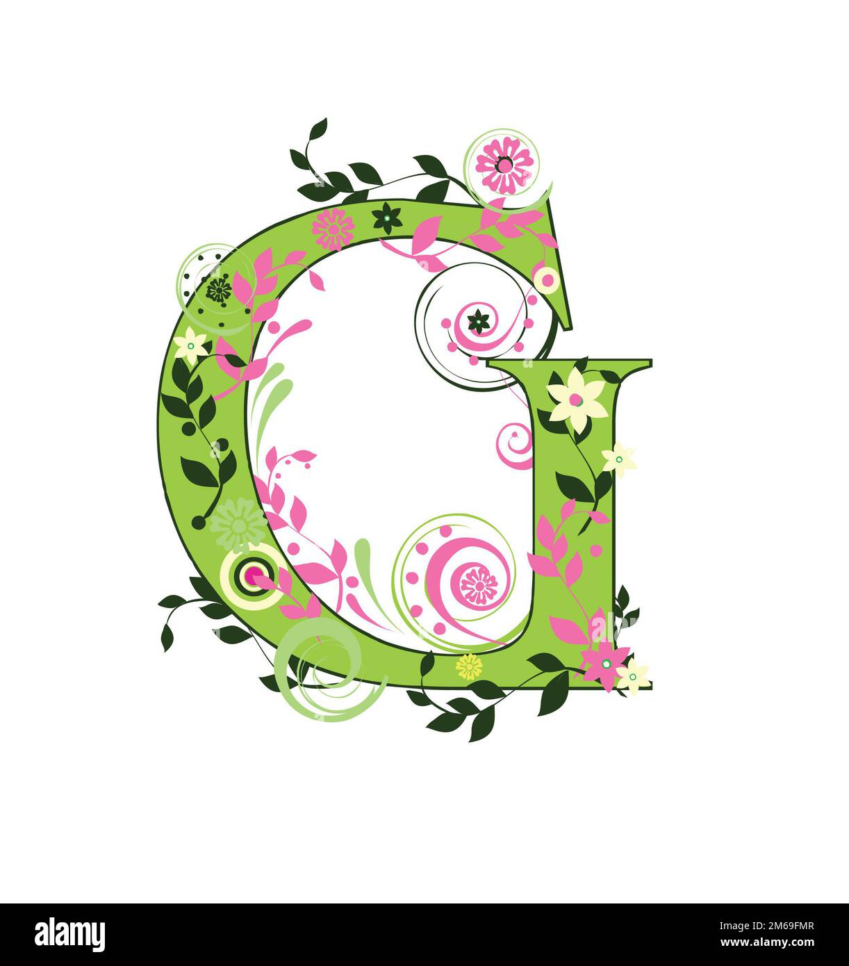 Decorative fonts Cut Out Stock Images & Pictures - Alamy