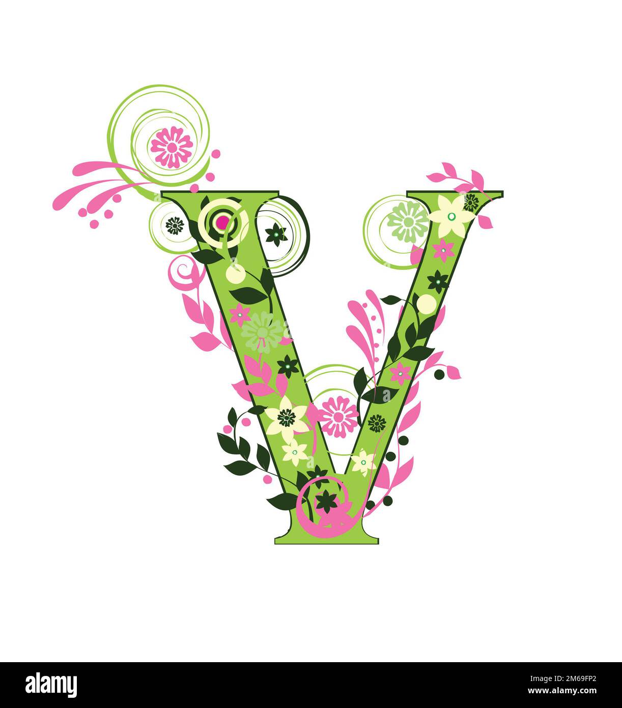 Decorative fonts Cut Out Stock Images & Pictures - Alamy