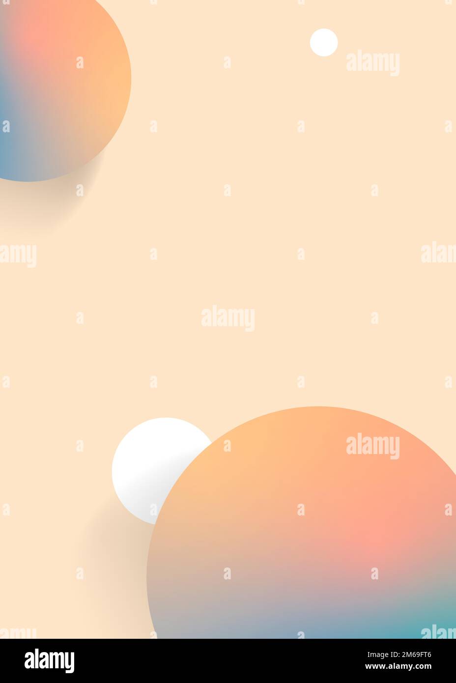 Round cream abstract background vector Stock Vector Image & Art - Alamy