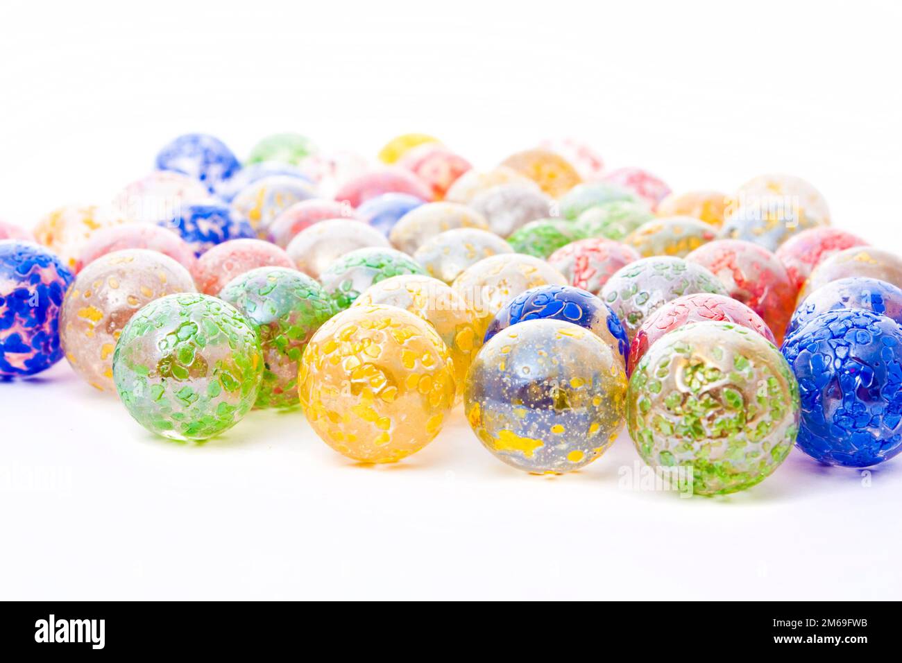 Decorative glass balls Stock Photo - Alamy