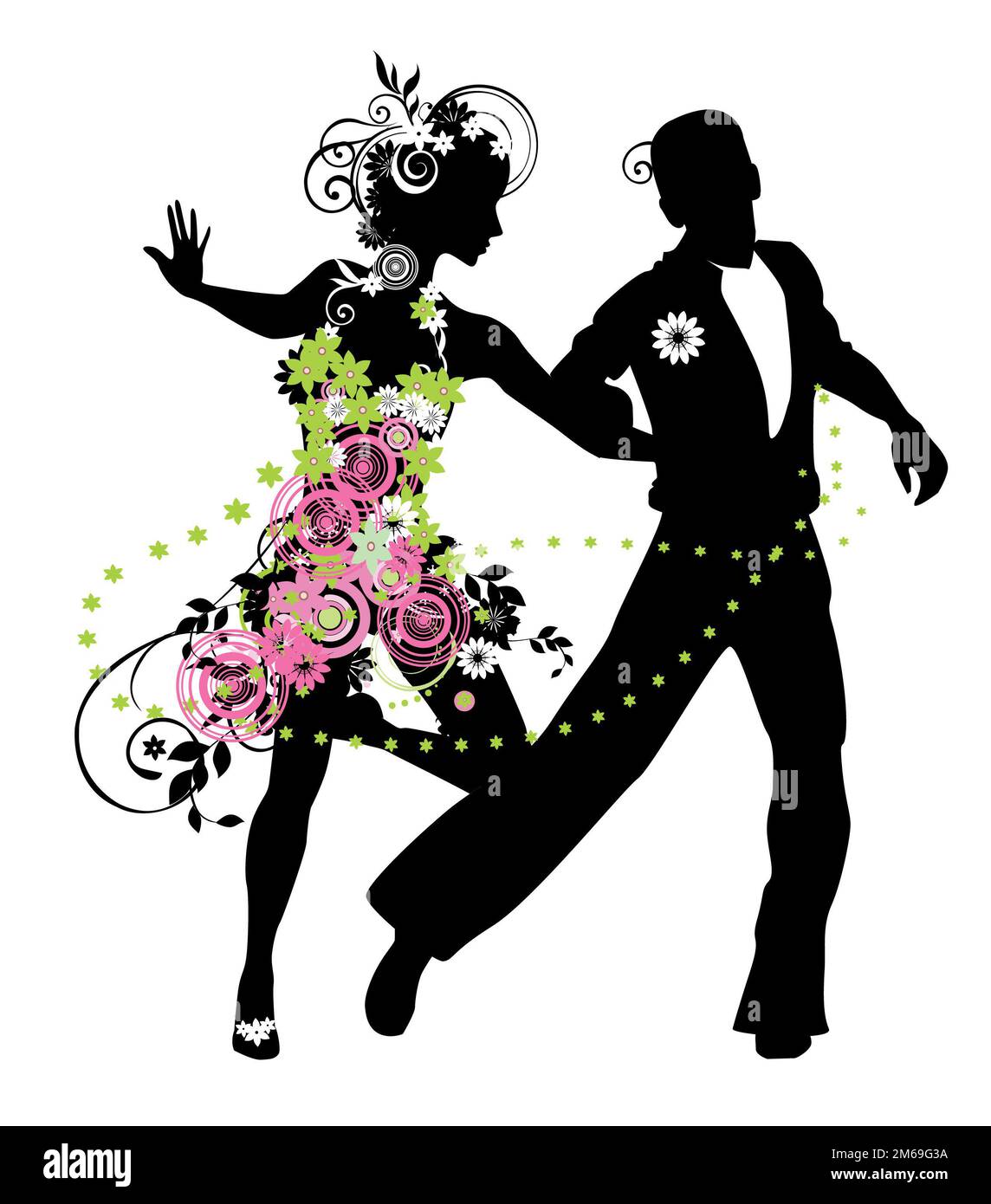 Vector dance hi-res stock photography and images - Alamy