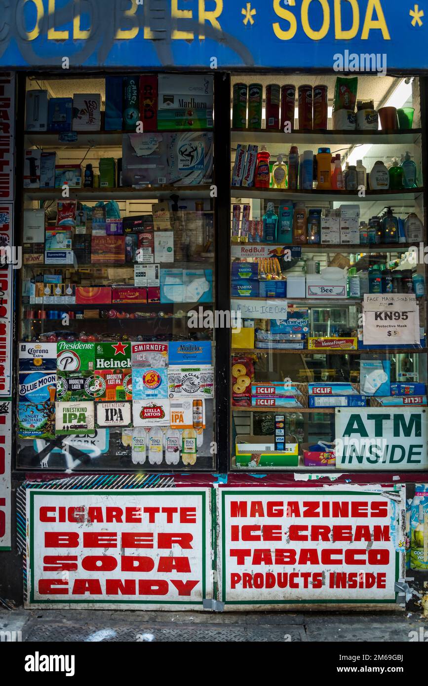 Dilapidated corner shop selling Cigarette, Beer, Soda and Candy, The ...