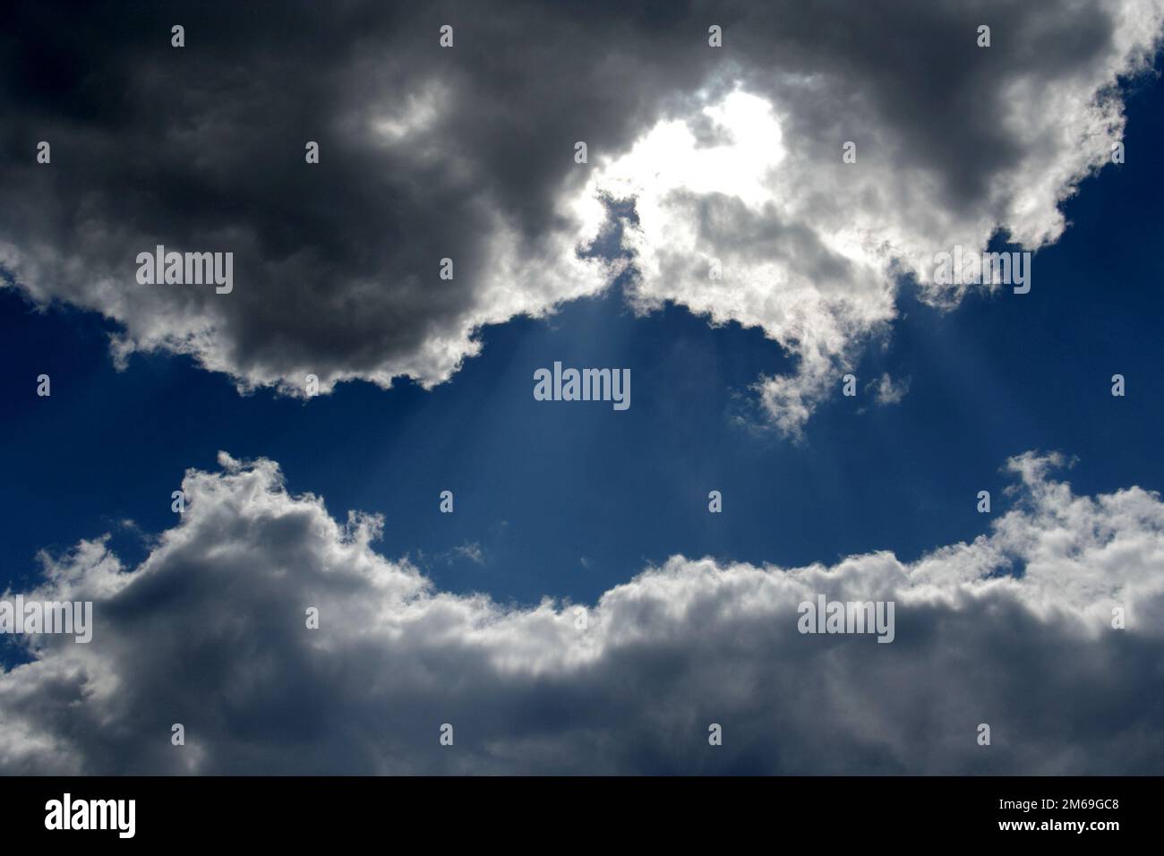 Two clouds hi-res stock photography and images - Alamy