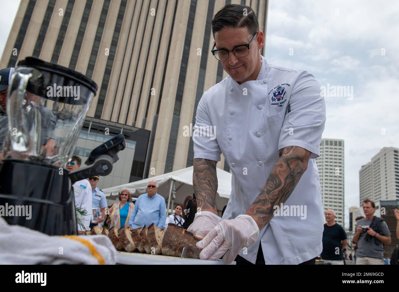 Chief Petty Officer James Henson, a culinary specialist and executive ...