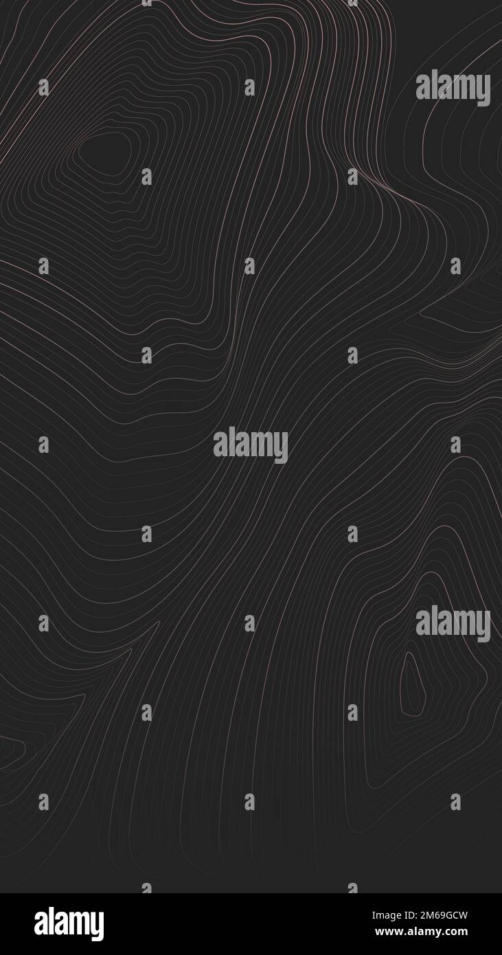 Topographic contour lines background vector Stock Vector Image & Art ...