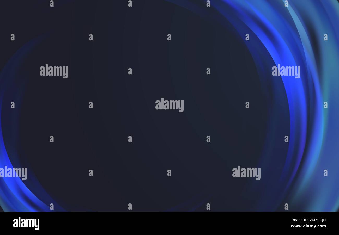 Blue light wave border background Stock Vector Image & Art - Alamy