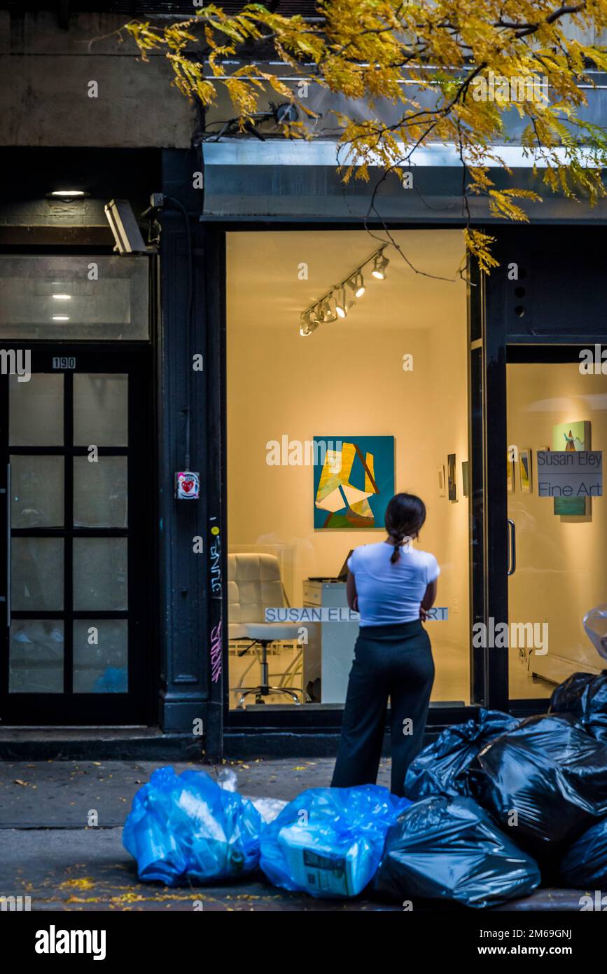 Art Gallery in The Bowery, a historic neighbourhood in the Lower East ...