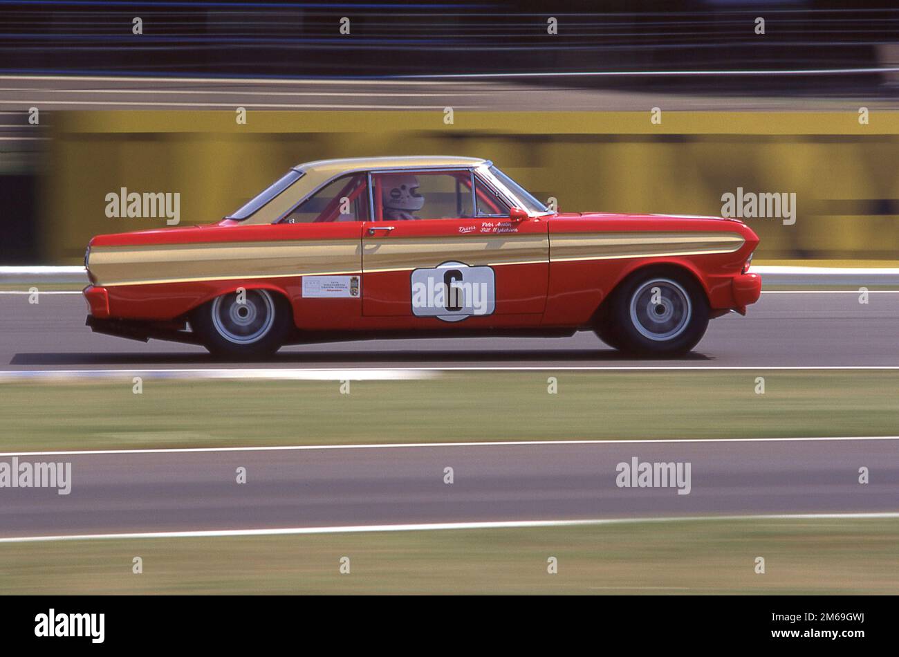 1964 Ford Falcon Sprint racing at the Coys Historic Festival classic ...