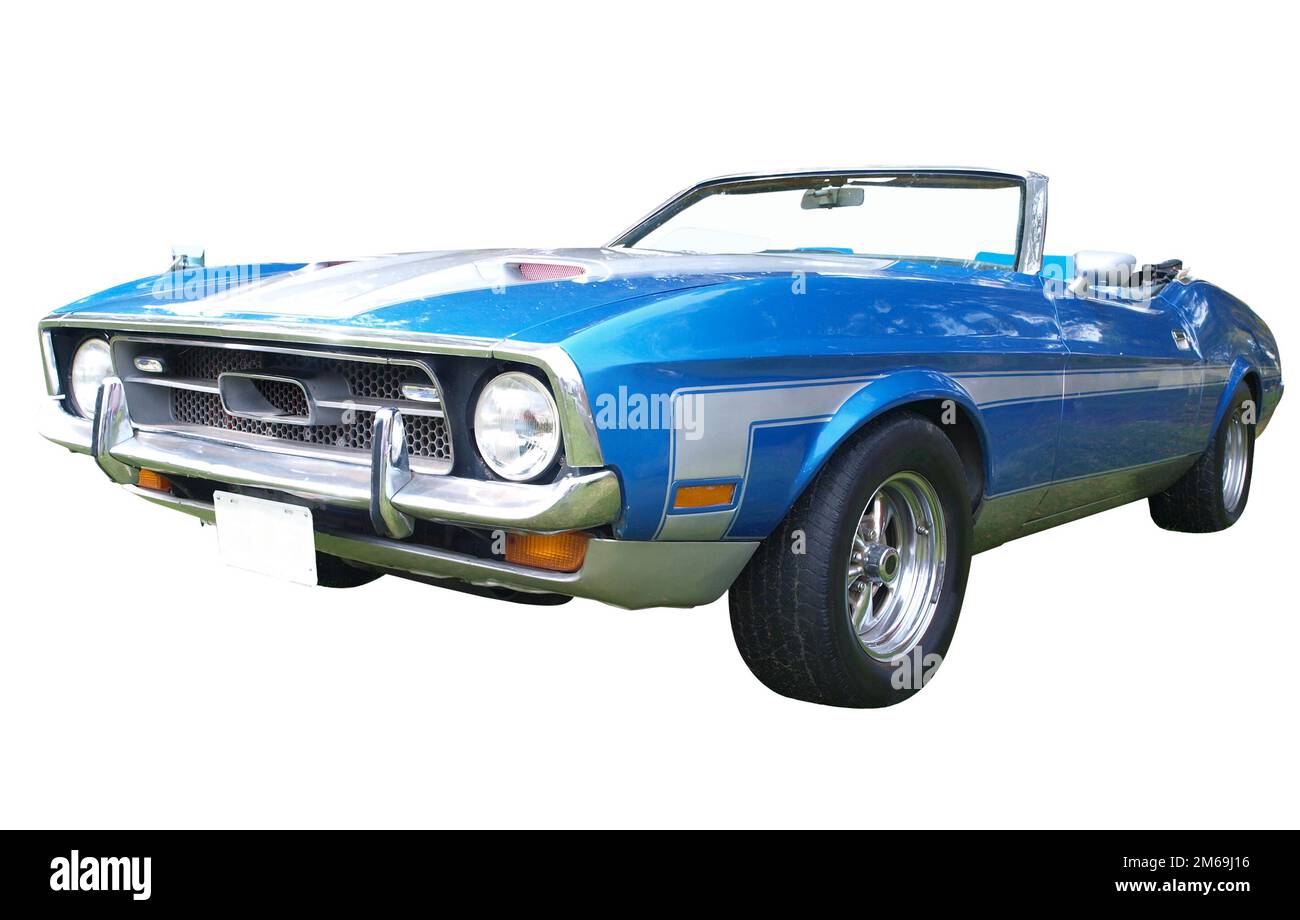 Classic ford mustang car Cut Out Stock Images & Pictures - Alamy