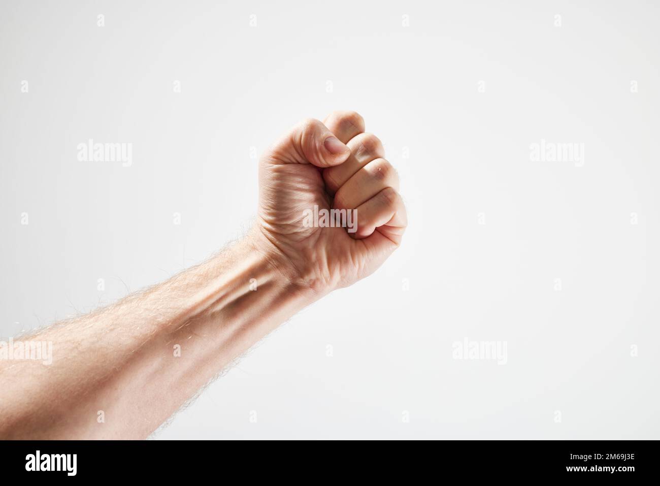Hand male in greeting hi-res stock photography and images - Alamy