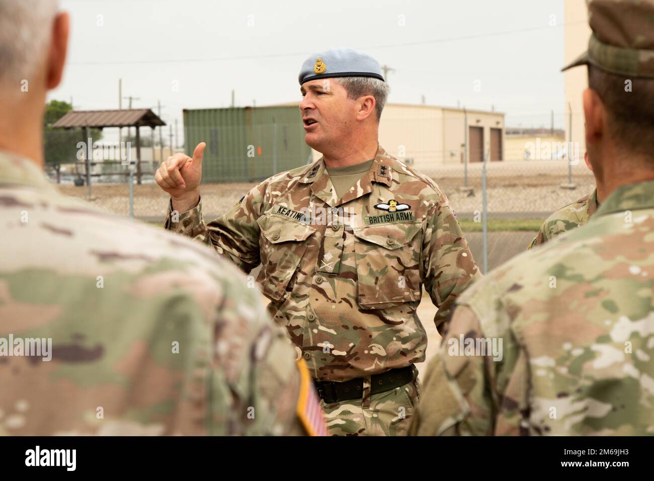 FORT HOOD, Texas -- Maj. Gen. Michael Keating, deputy commander of ...