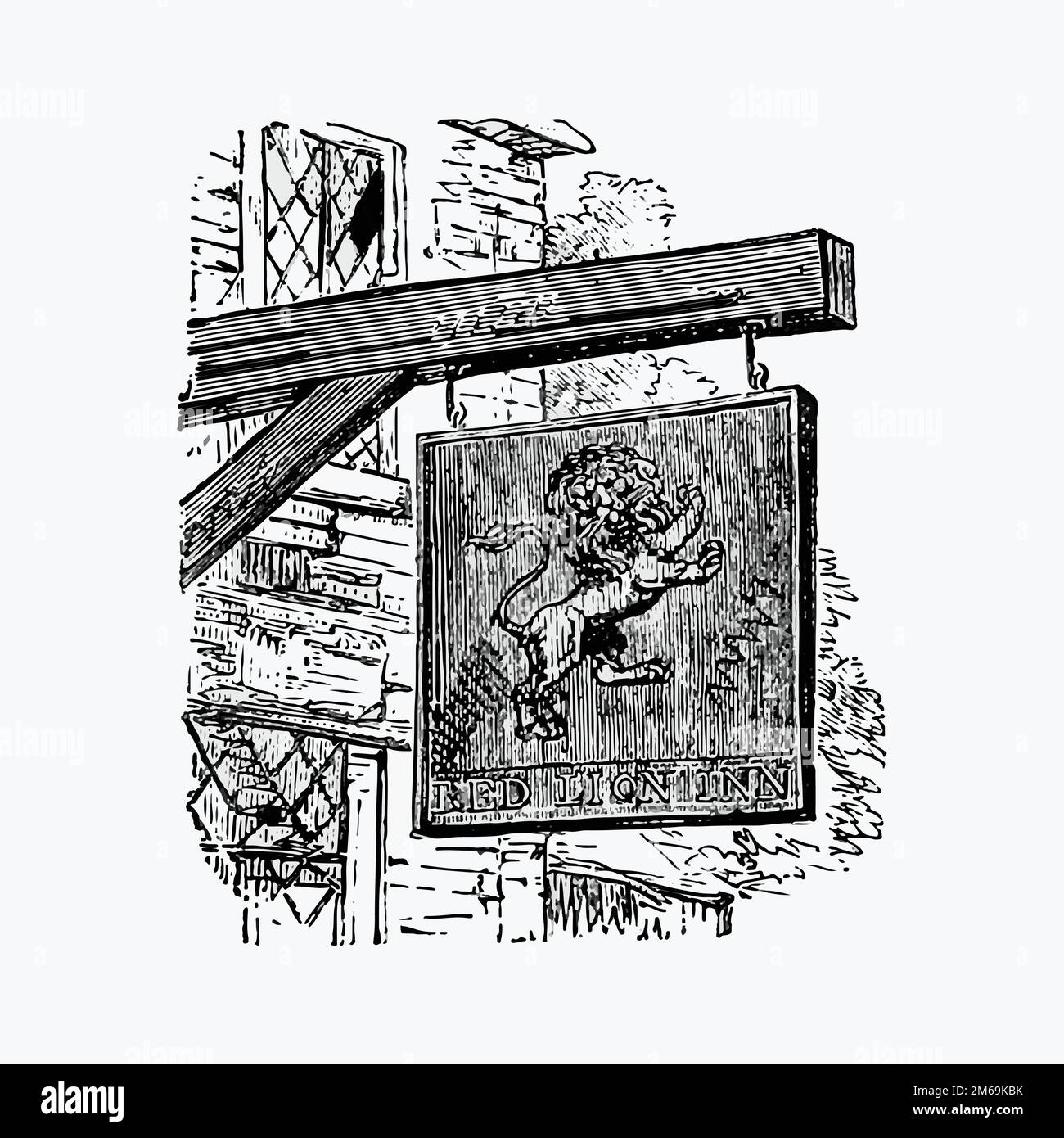 Rustic hotel Cut Out Stock Images & Pictures - Alamy