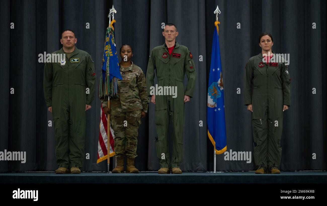 Col. Matthew McDaniel, 2nd Operations Group commander, Lt. Col ...