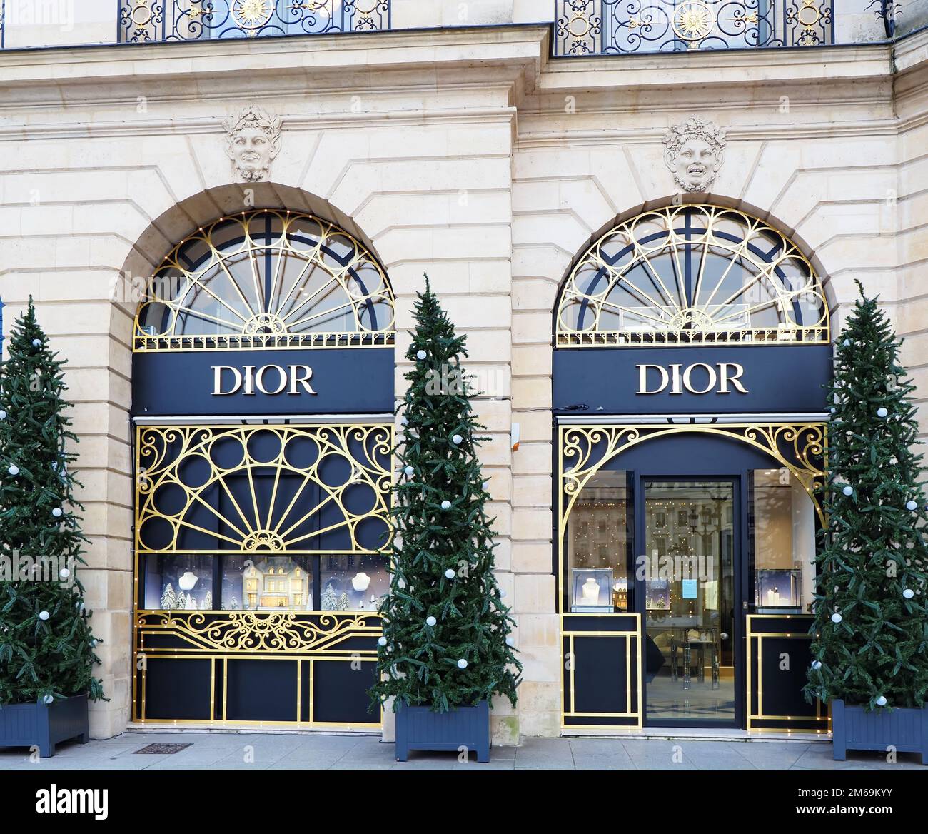 Luxury Dior shop on Vendome square in Paris, France Stock Photo - Alamy