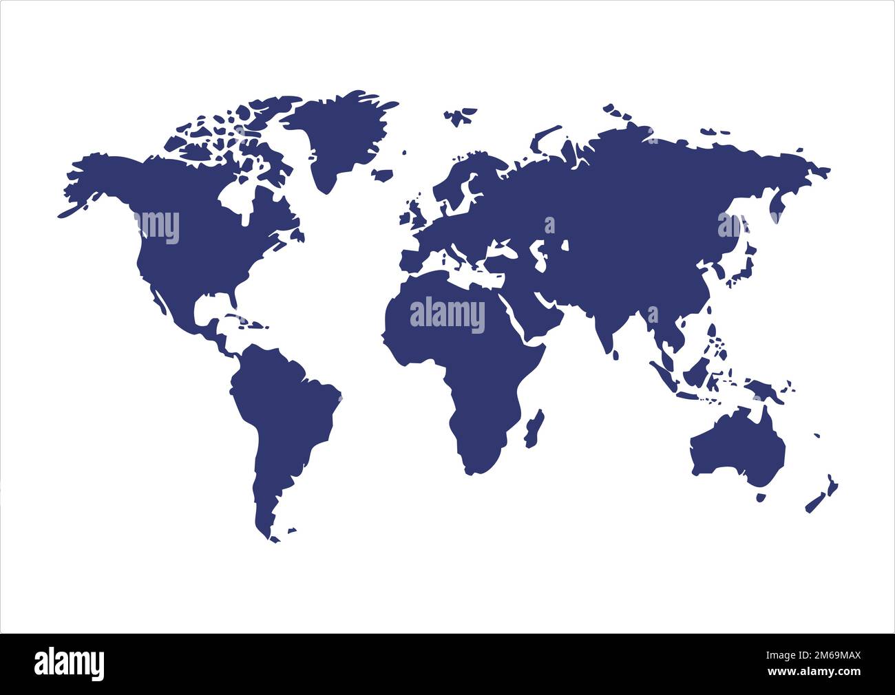 World map silhouette surface earth hi-res stock photography and images ...
