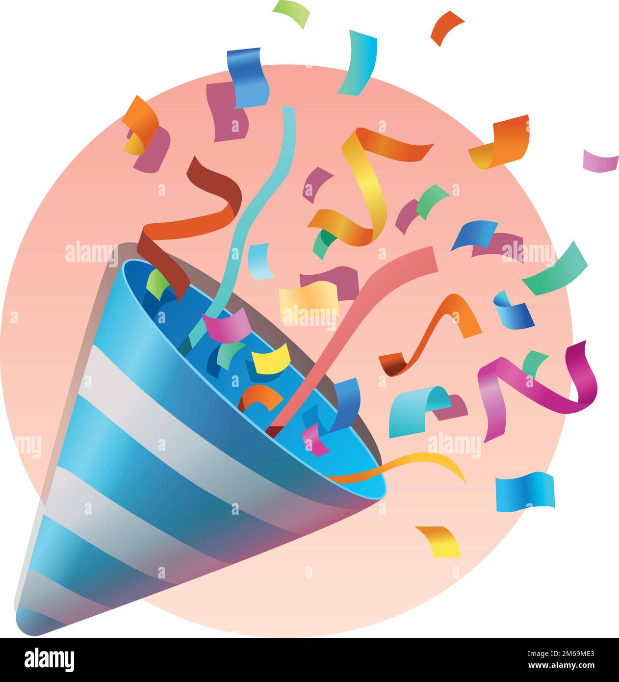 Confetti explosion vector vectors hi-res stock photography and images ...