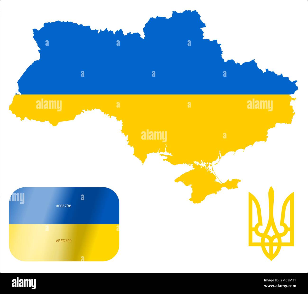 Ukrainian map vector vectors Stock Vector Images - Alamy