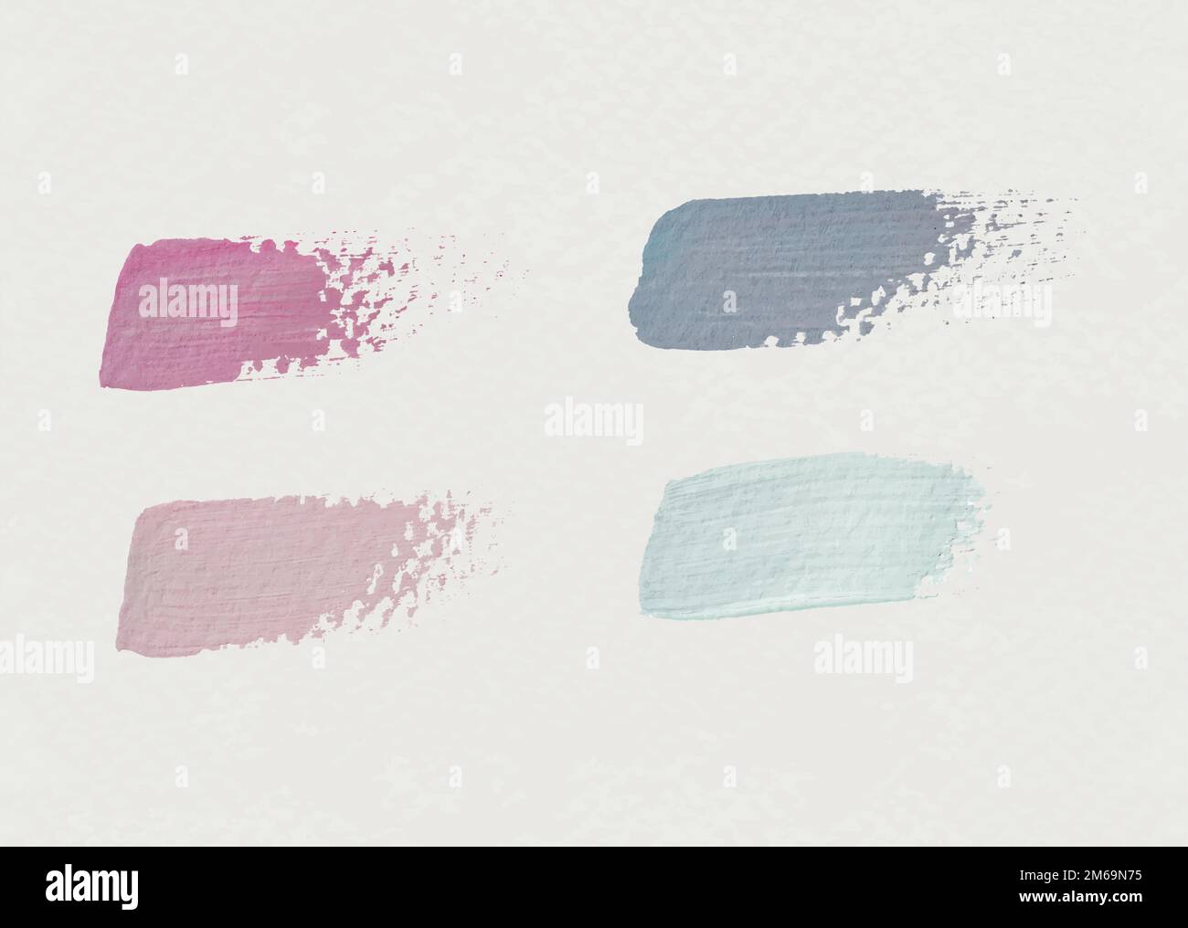 Colorful brush stroke background vector Stock Vector Image & Art - Alamy