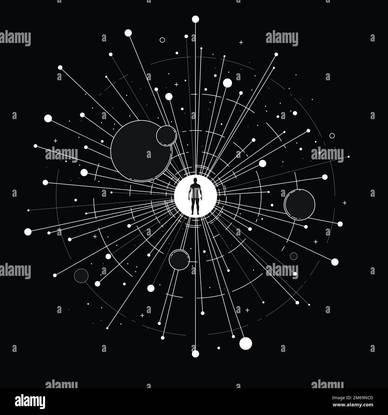 Space science center Stock Vector Images - Alamy