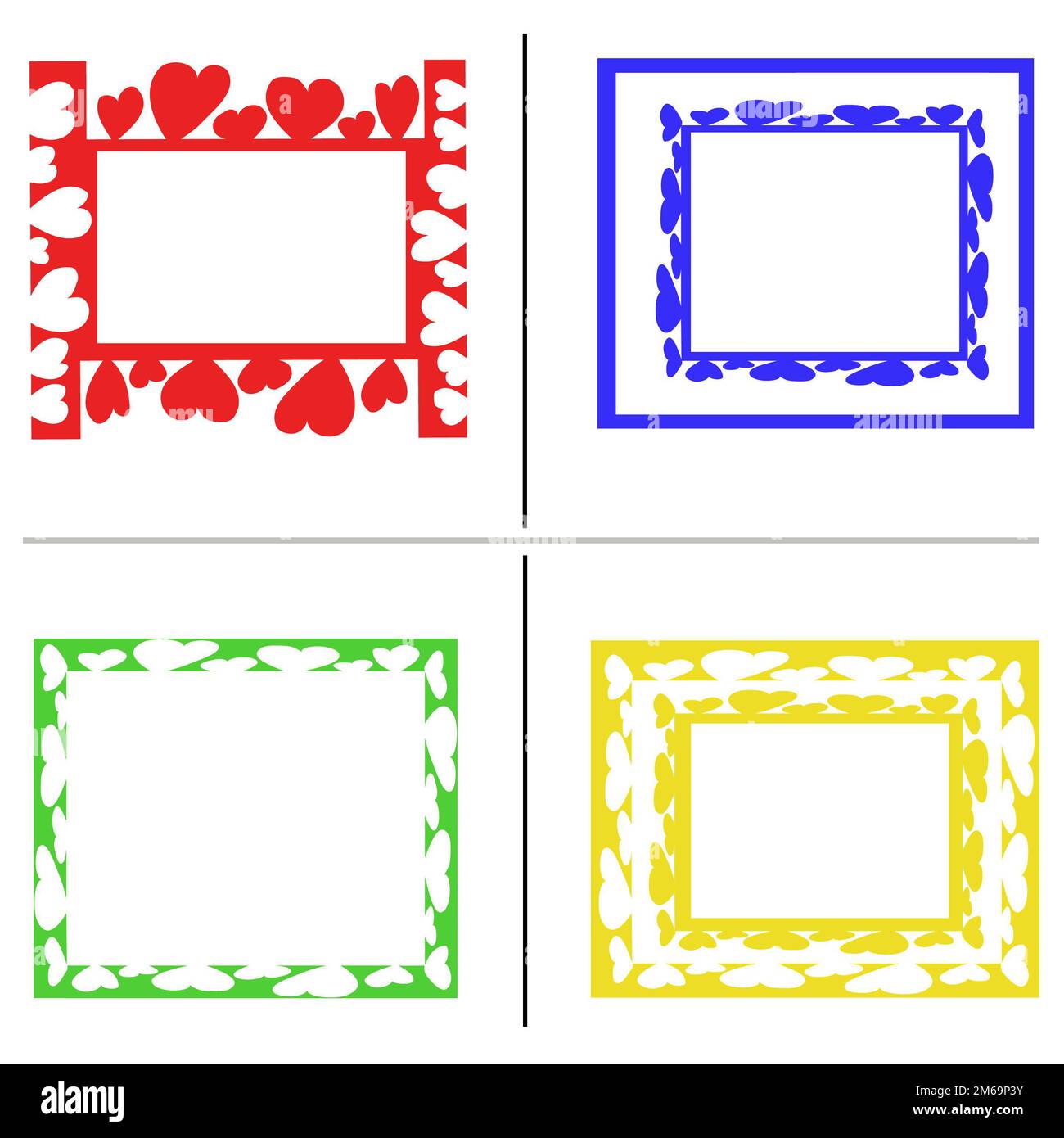 Nice frames to your congratulations Stock Photo - Alamy