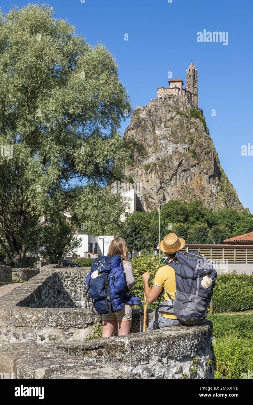 Chemin de saint jacques du puy hi-res stock photography and images - Alamy
