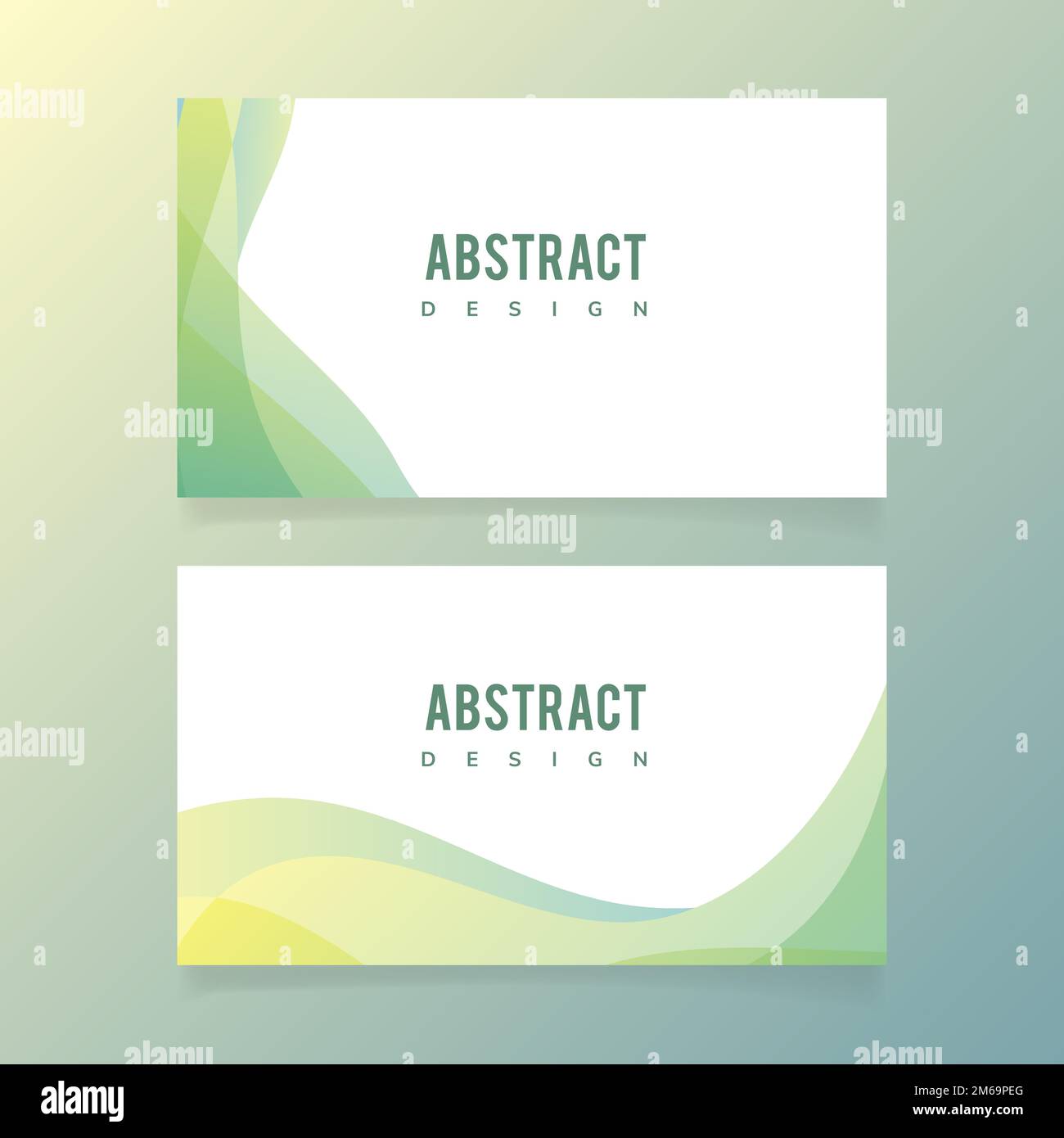 Blank abstract design banner illustration Stock Vector Image & Art - Alamy