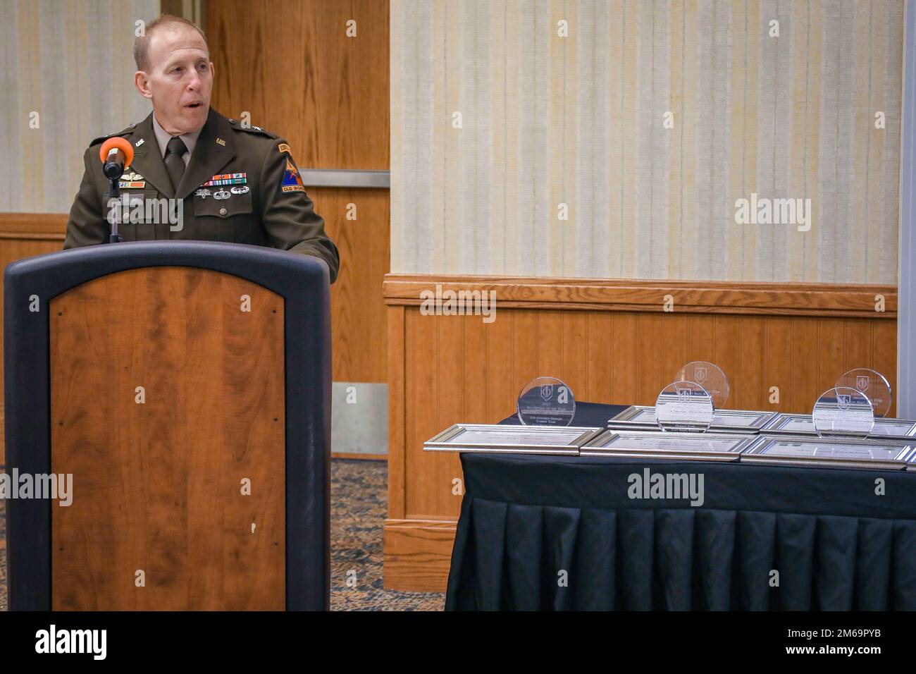 U.S. Army Brig. Gen. Frank Stanco, the acting senior commander of Fort ...