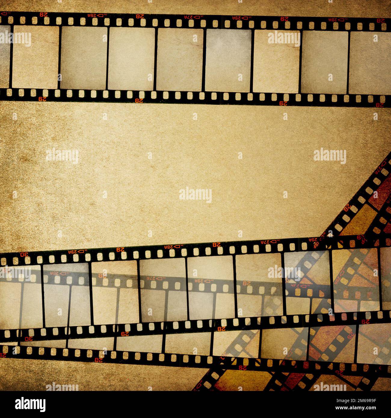 Vintage empy positive films background with space for text Stock Photo ...