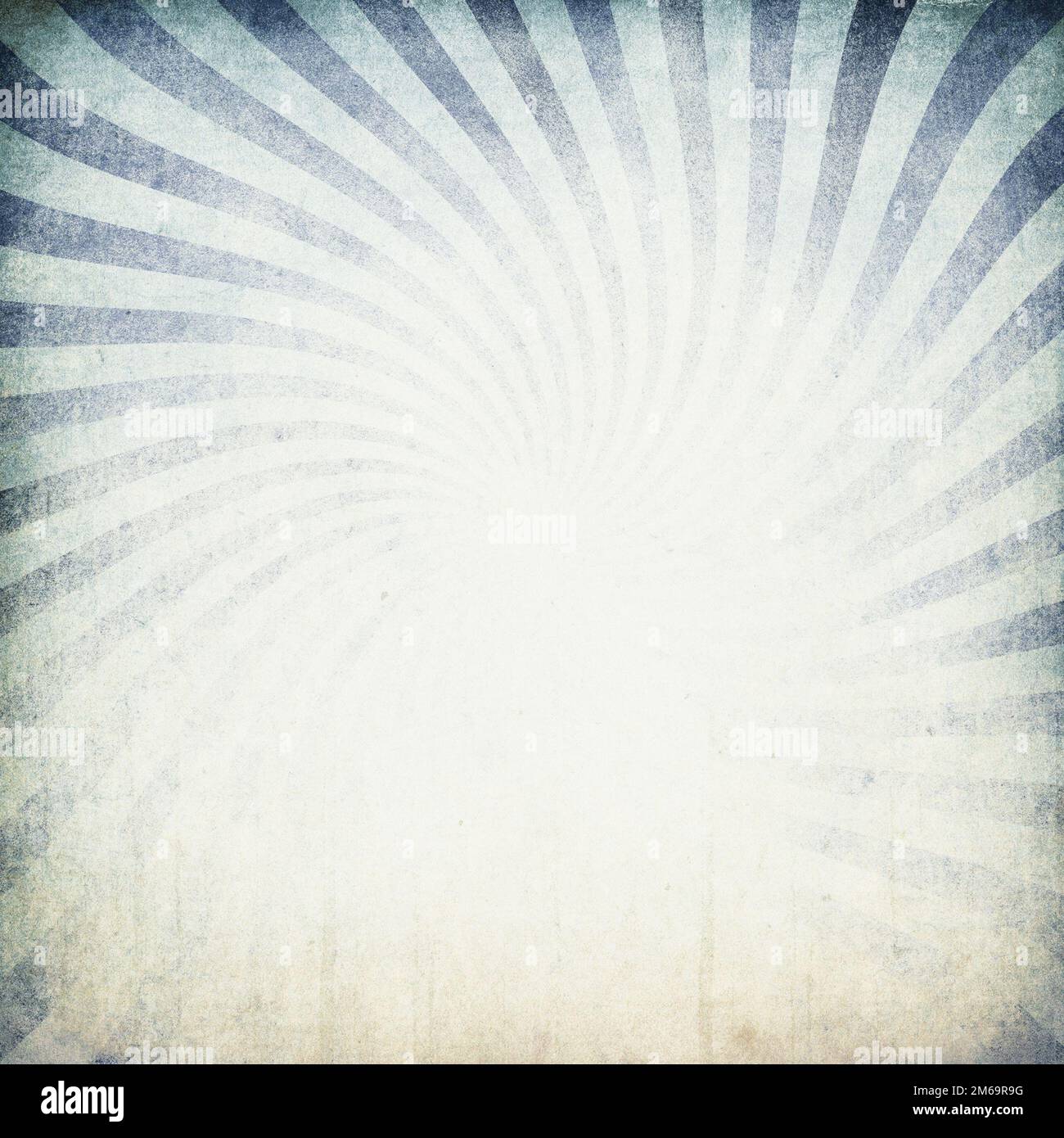 Retro blue sunburst background Stock Photo - Alamy