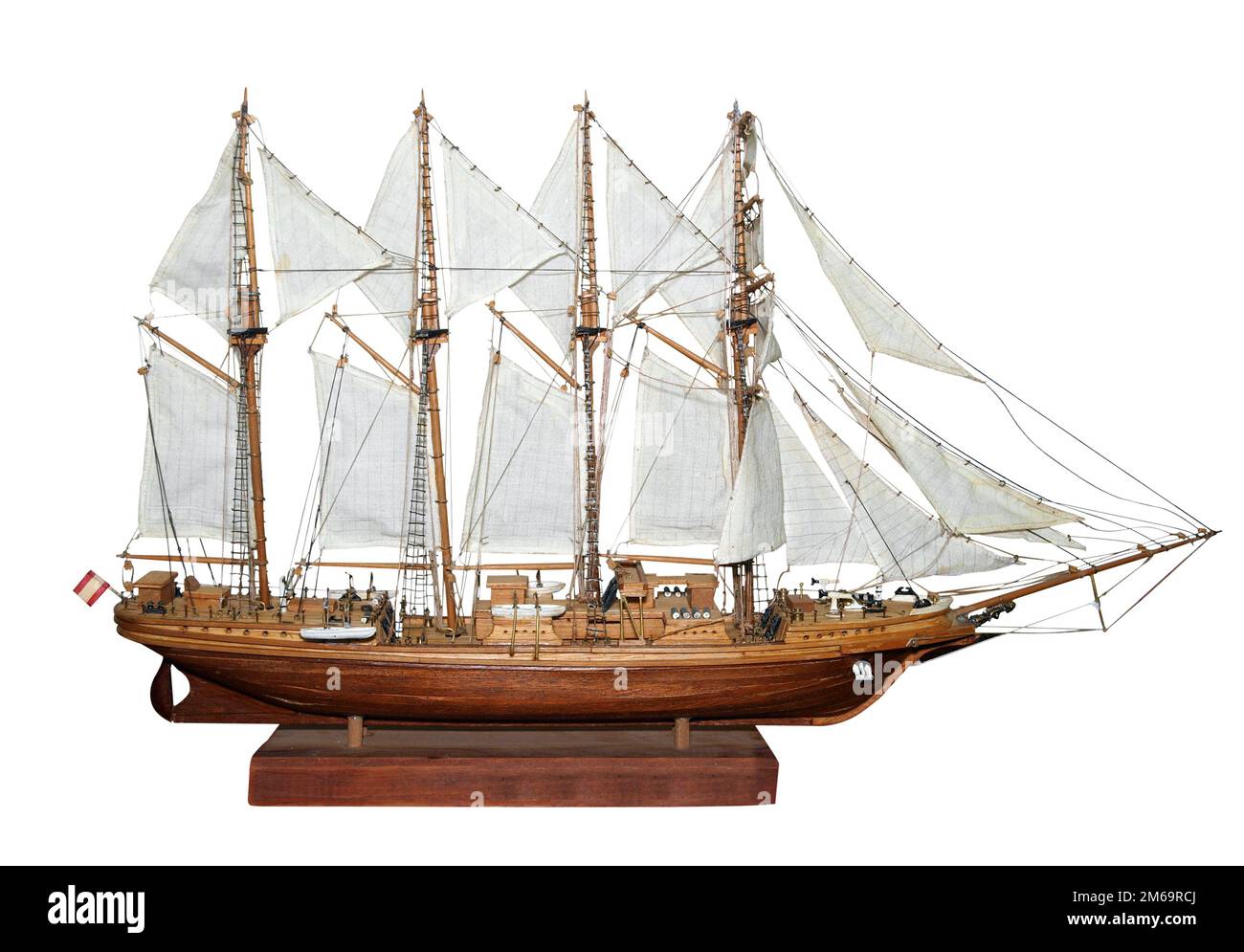 Antique Model Sailing Ship Stock Photo - Alamy
