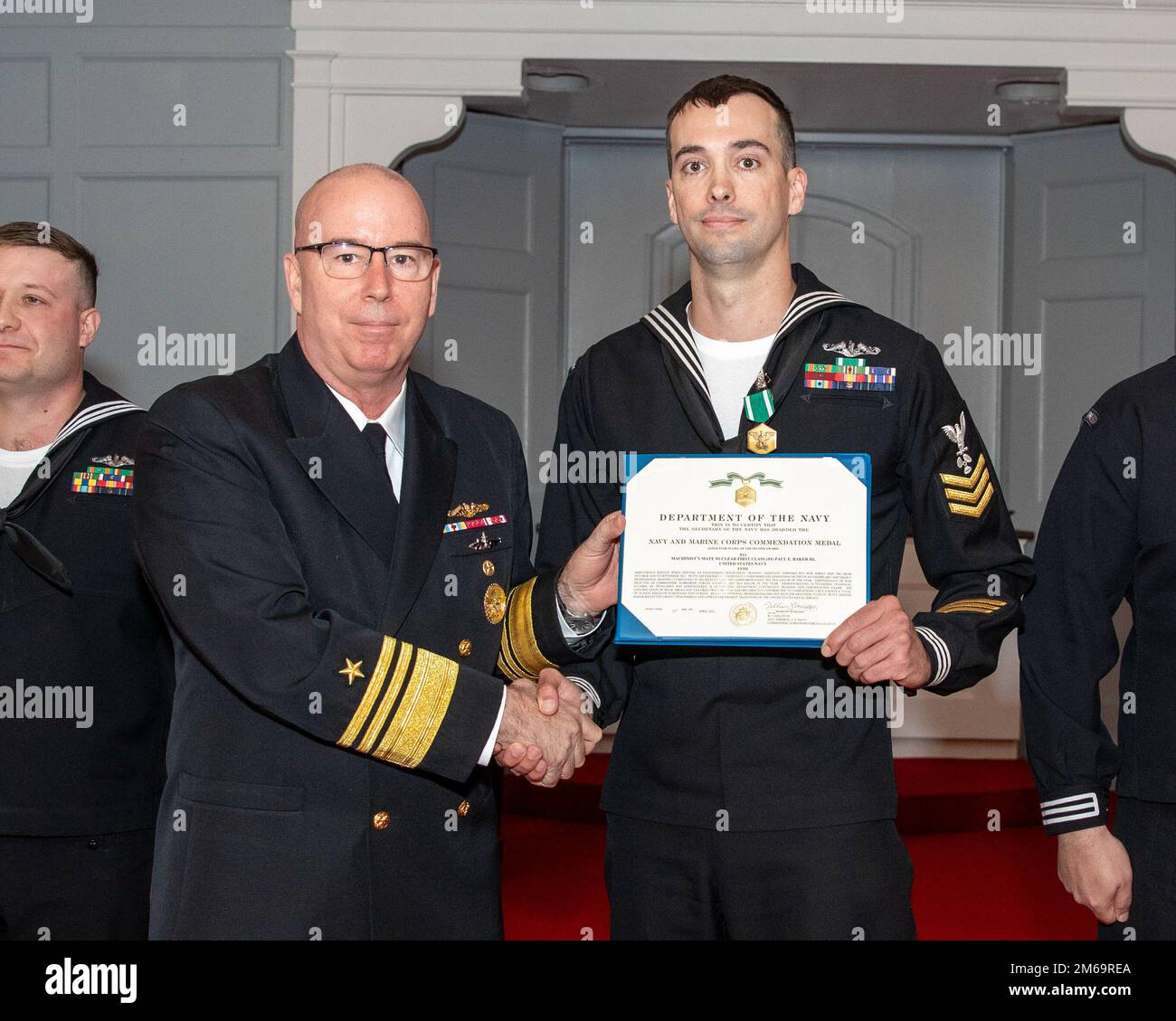 (NORFOLK, Va.) Vice Adm. William Houston, commander, Submarine Forces ...