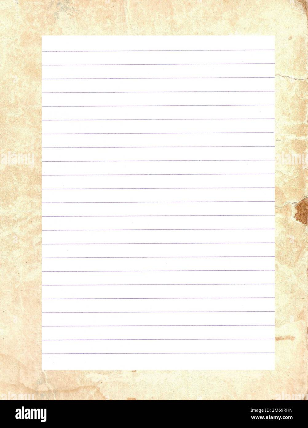 The empty old form to your records Stock Photo - Alamy