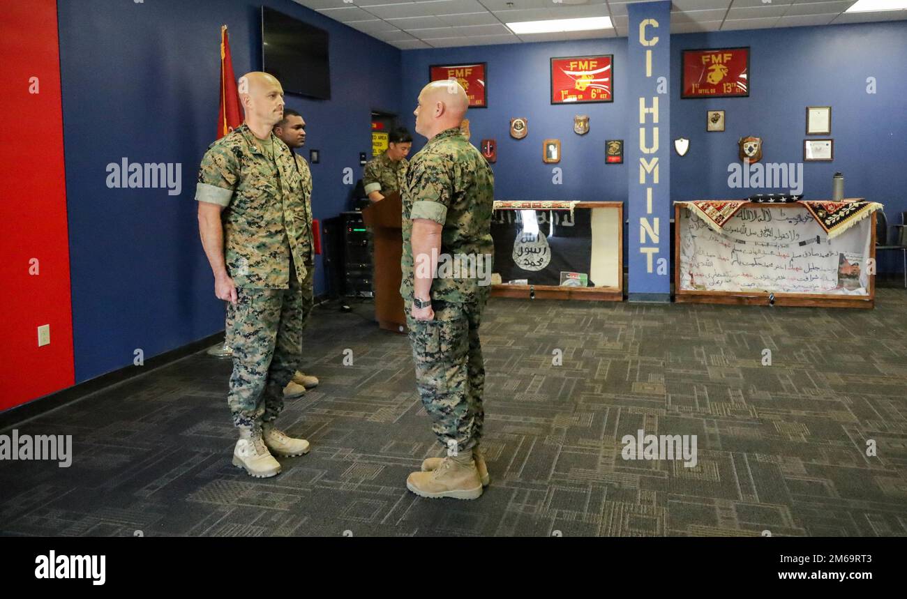 U.S. Marine Corps Chief Warrant Officer 2 Ryan T. Butler, with 1st ...