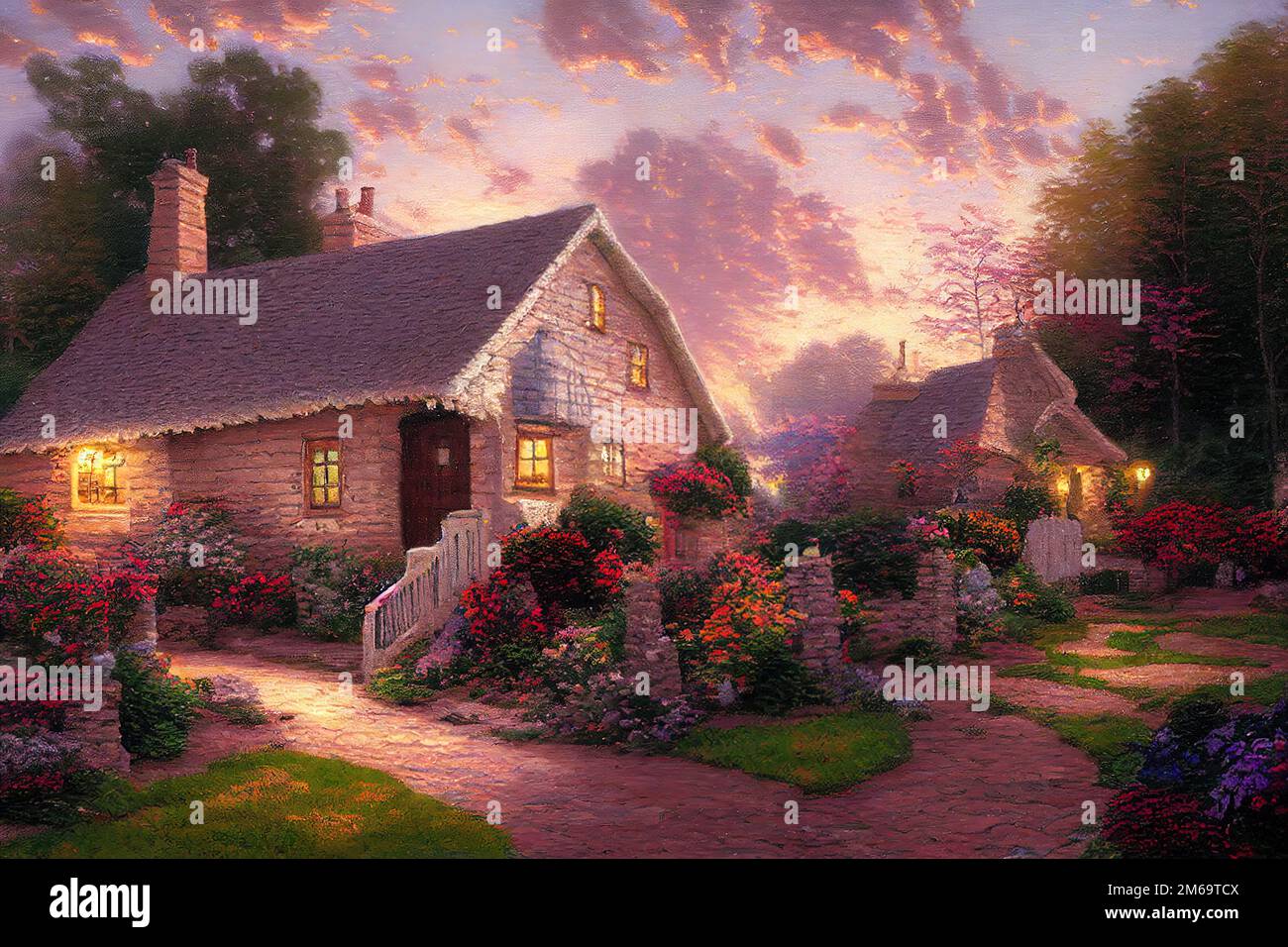 English pastoral landscape painting hi-res stock photography and images ...