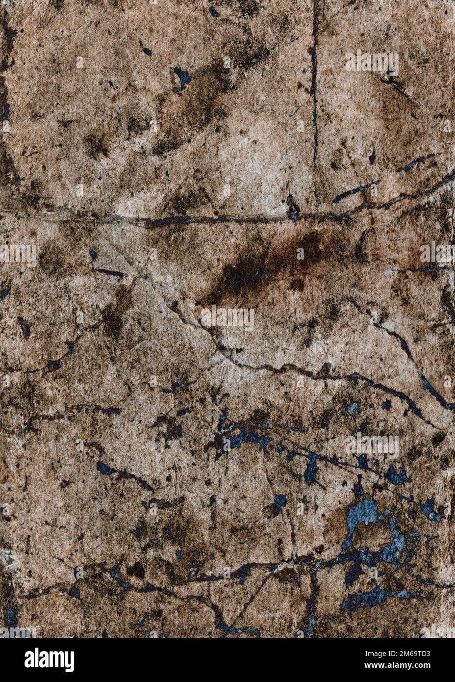 Old collapsing paper with cracks and scratches Stock Photo - Alamy