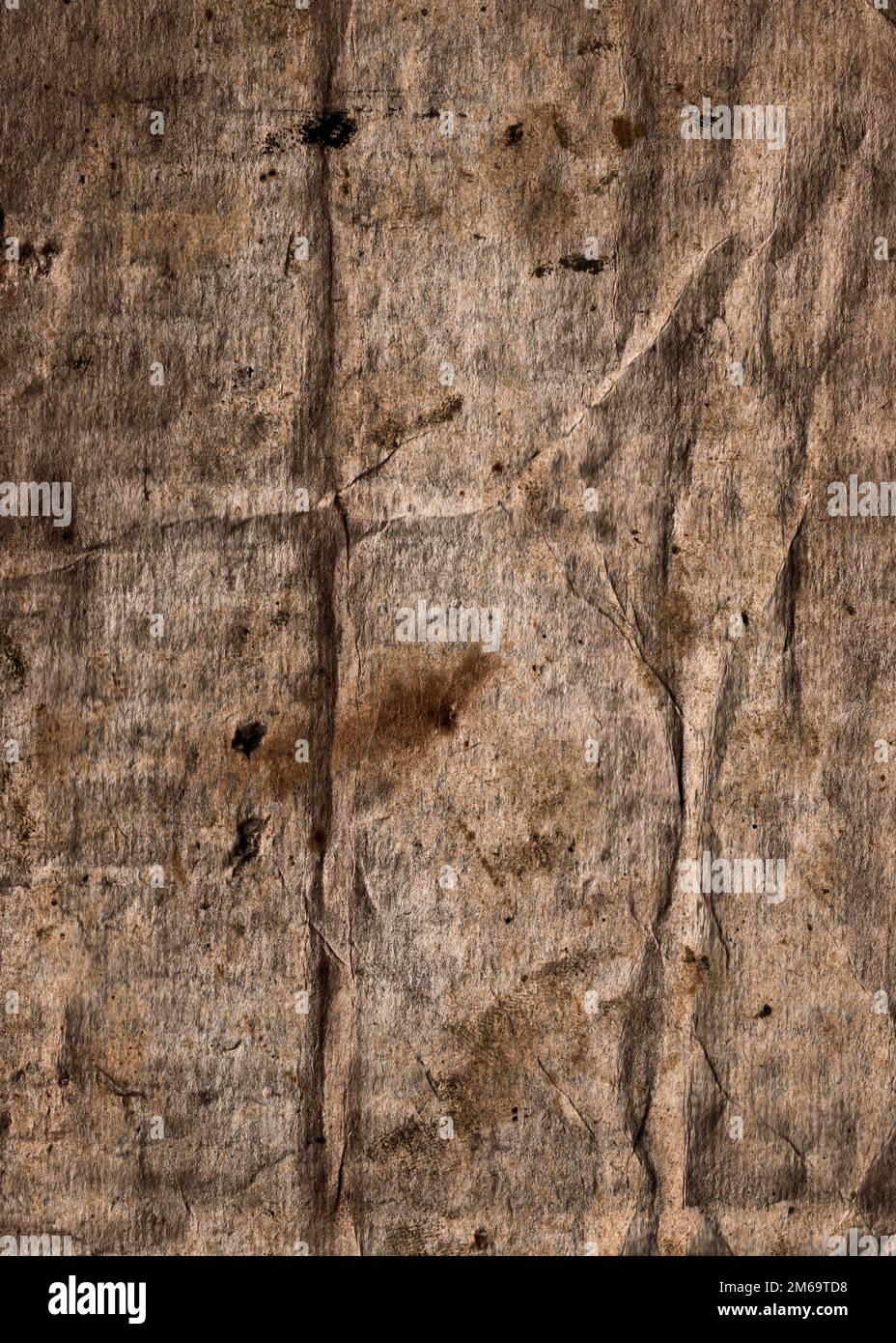 Old collapsing paper with cracks and scratches Stock Photo - Alamy