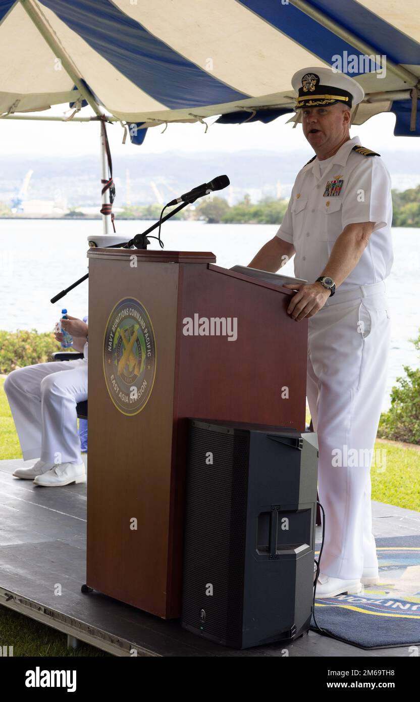 220421-N-XM133-0006 EWA BEACH, Hawaii (April 21, 2022) Capt. Brett ...