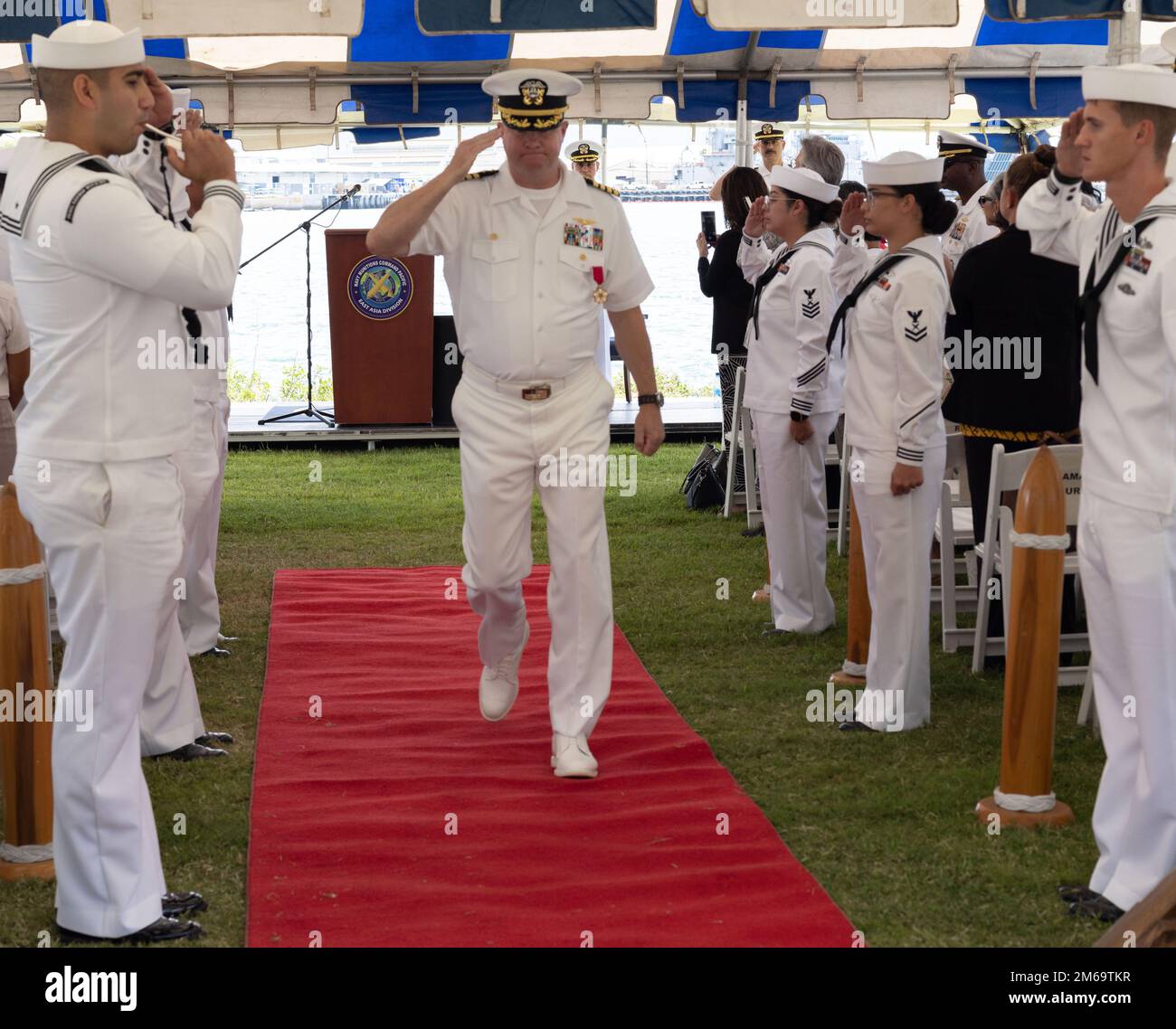 220421-N-XM133-0014 EWA BEACH, Hawaii (April 21, 2022) Capt. Brett ...