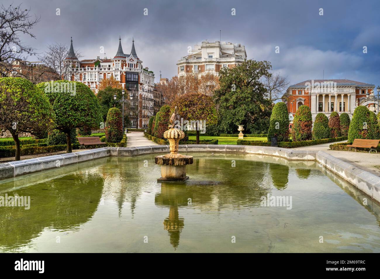 Buen Retiro Park (Parque del Buen Retiro), Madrid, Spain Stock Photo ...