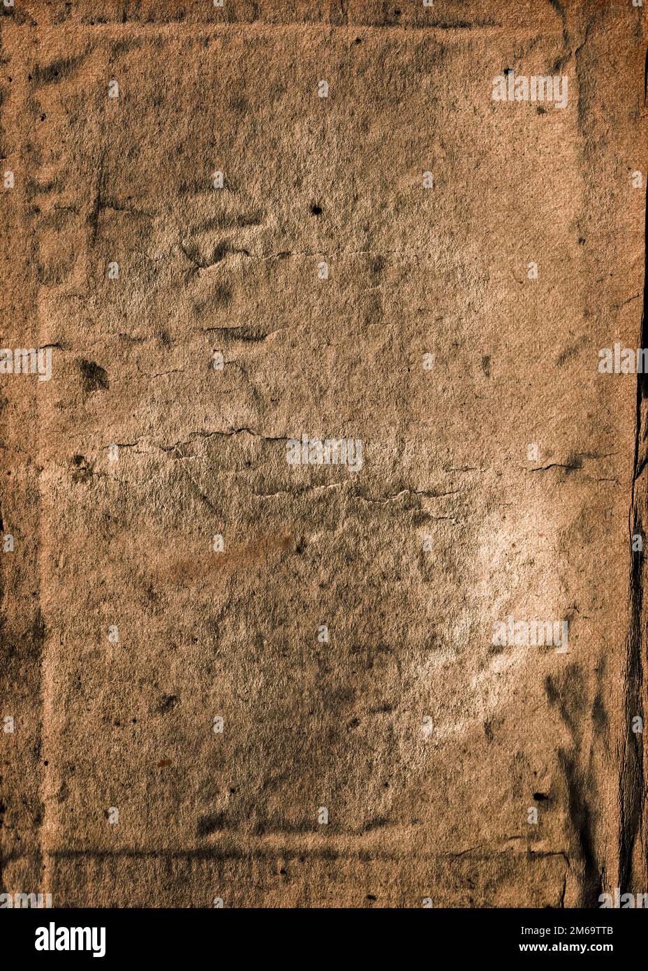 Old collapsing paper with cracks and scratches Stock Photo - Alamy