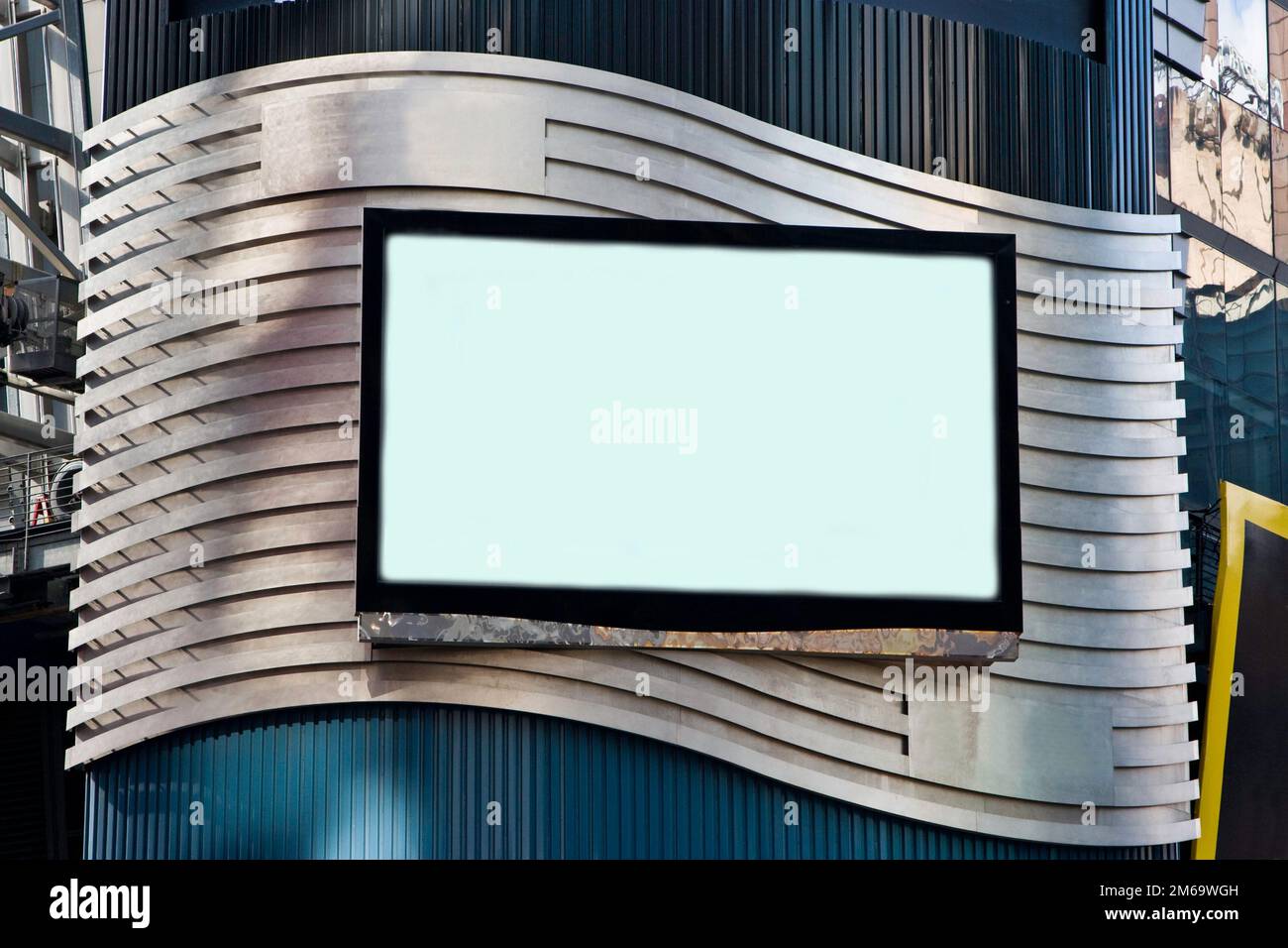 Advertisement LCD TV Stock Photo - Alamy