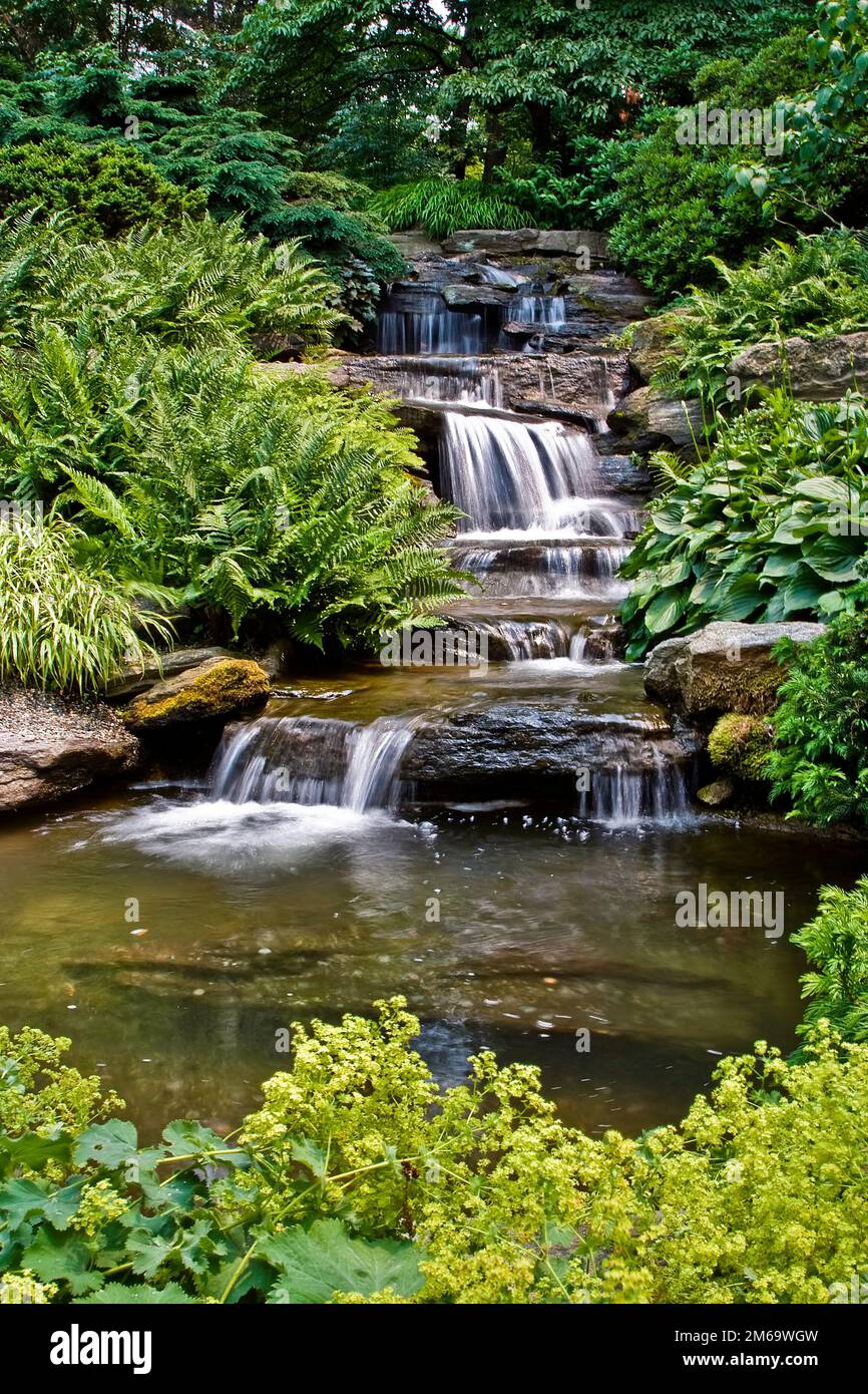 Multi layered waterfalls hi-res stock photography and images - Alamy