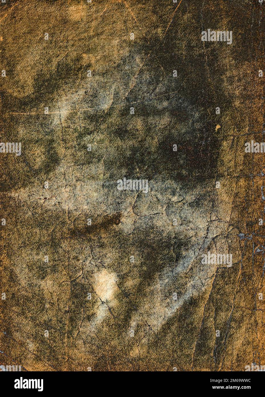 Old collapsing paper with cracks and scratches Stock Photo - Alamy