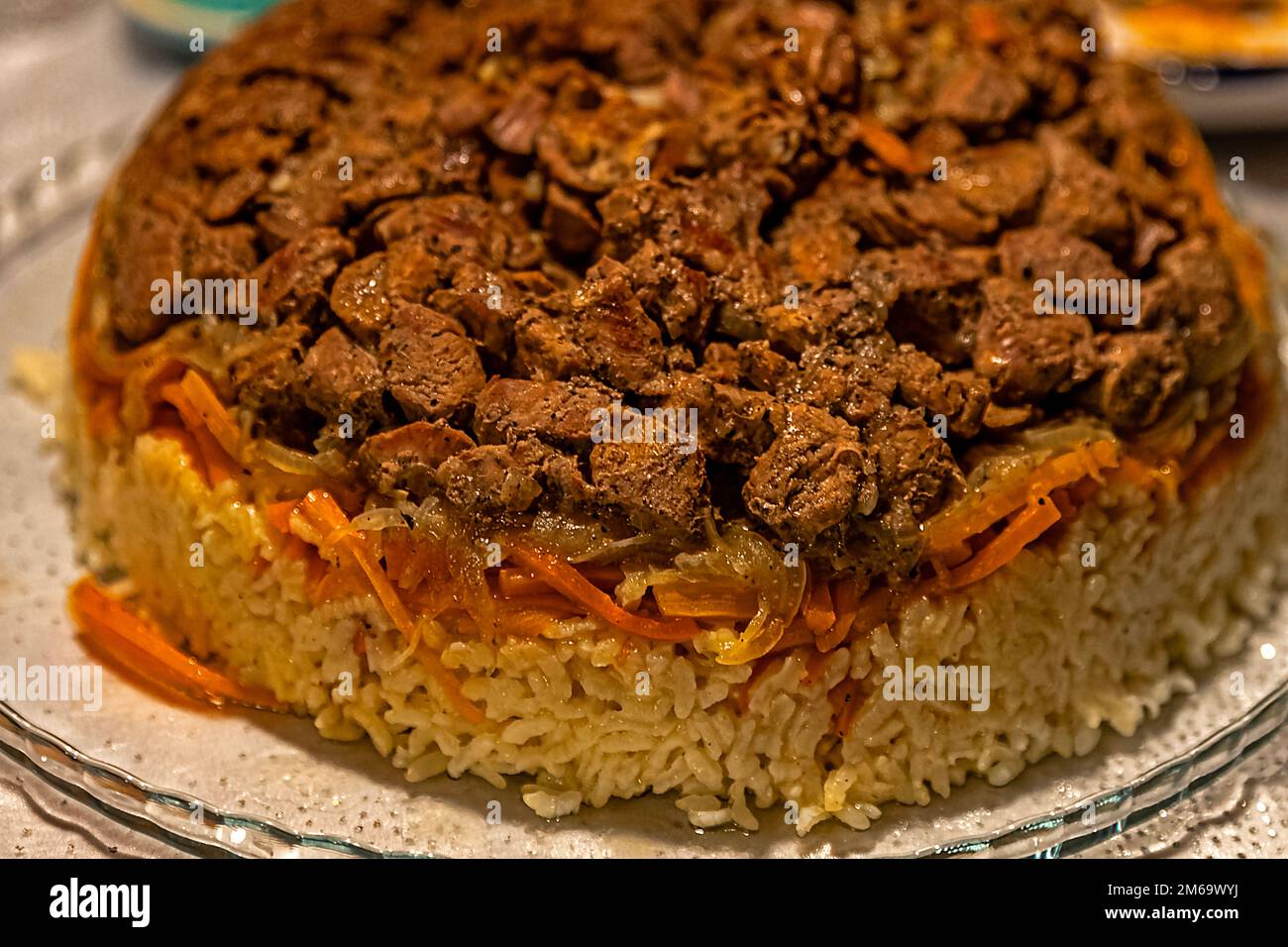 Bukhara rice with a great taste and visuality Stock Photo - Alamy