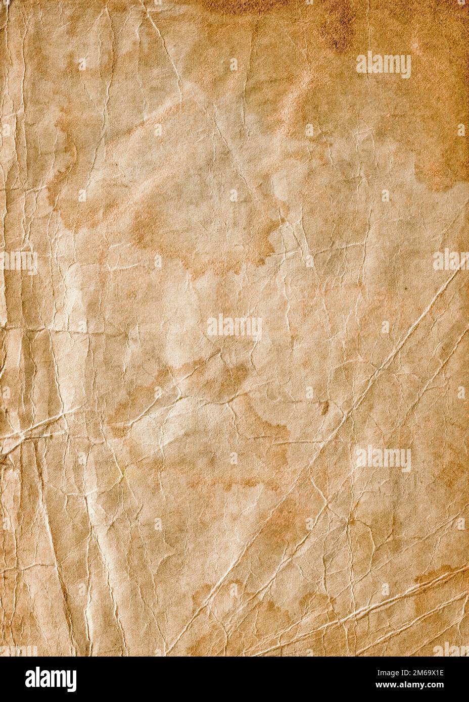 Old collapsing paper with cracks and scratches Stock Photo - Alamy
