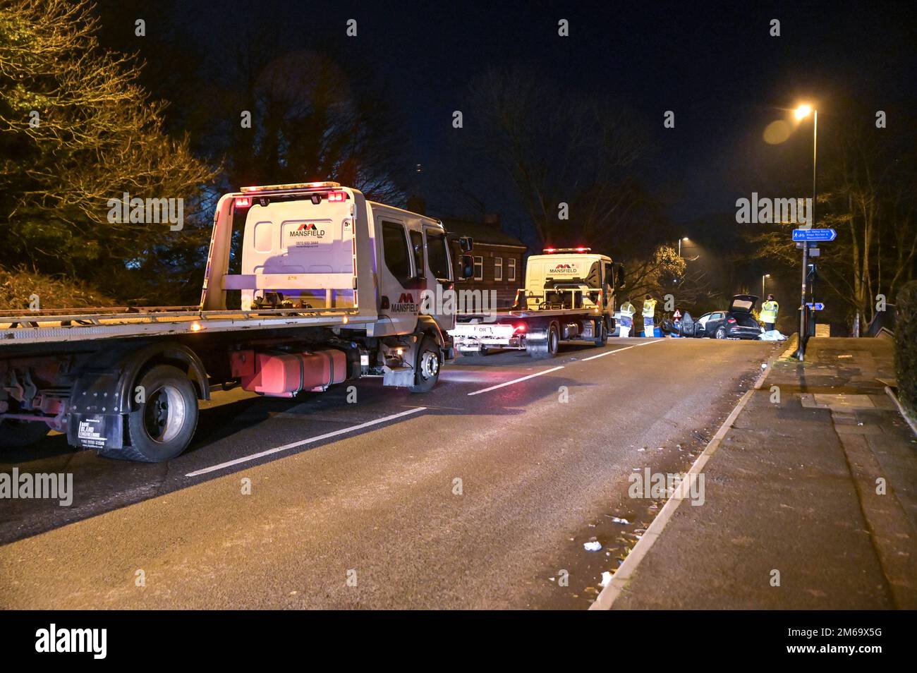 Lifford Lane, Birmingham, January 2nd 2023 - Six people have been ...