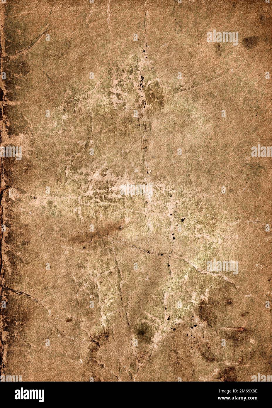 Old collapsing paper with cracks and scratches Stock Photo - Alamy