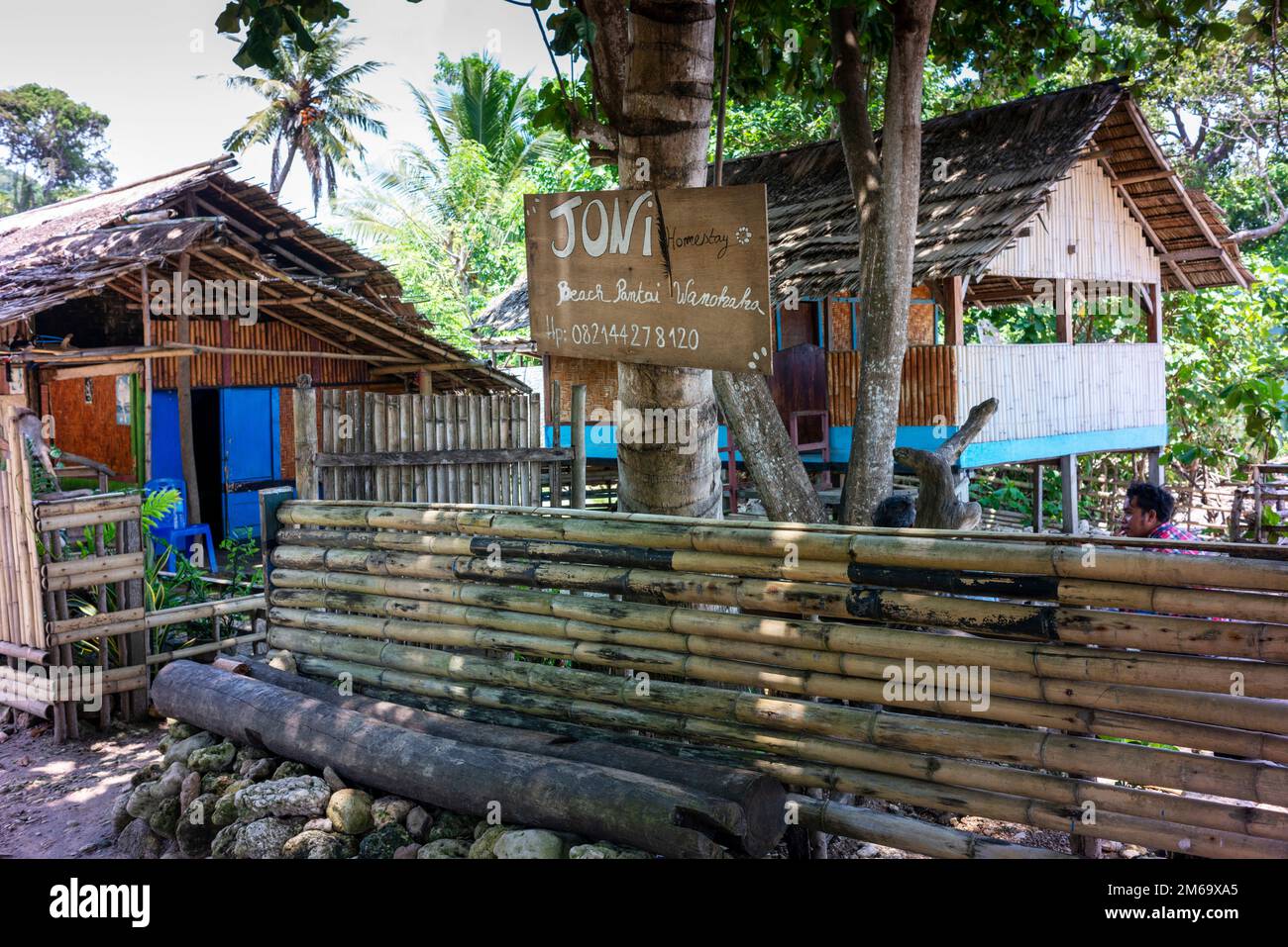 The Joni Homestay in south west Sumba Stock Photo - Alamy