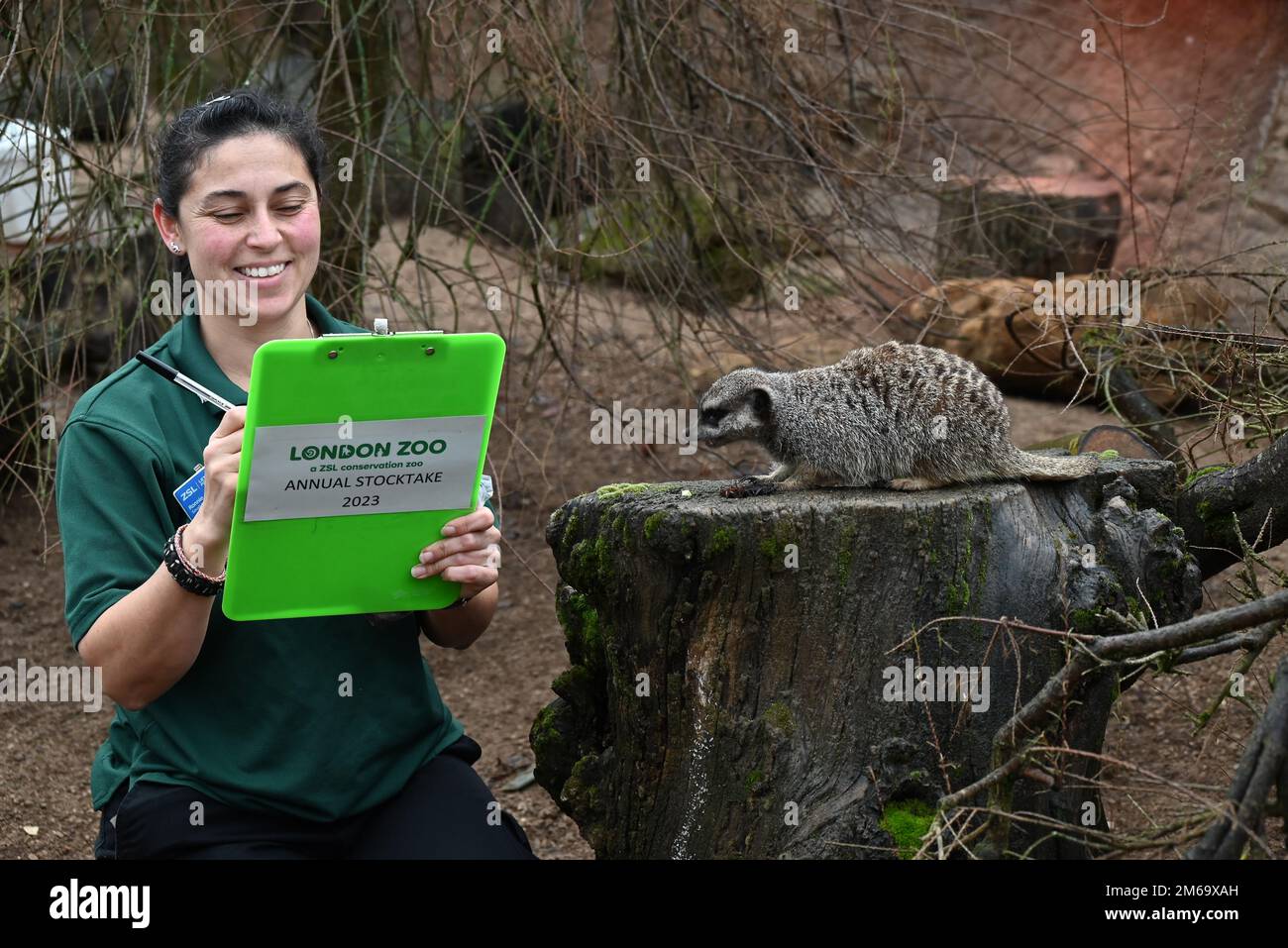 London Zookeepers got our their clipboards again for the New Year count ...