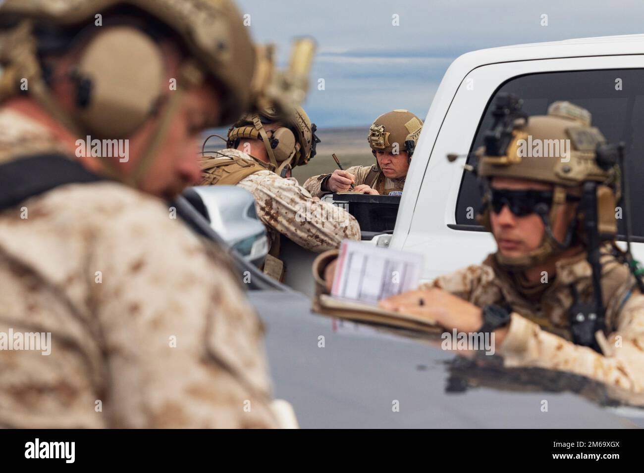 U.S. Marine Corps Joint Terminal Attack Controller (JTAC) students and ...